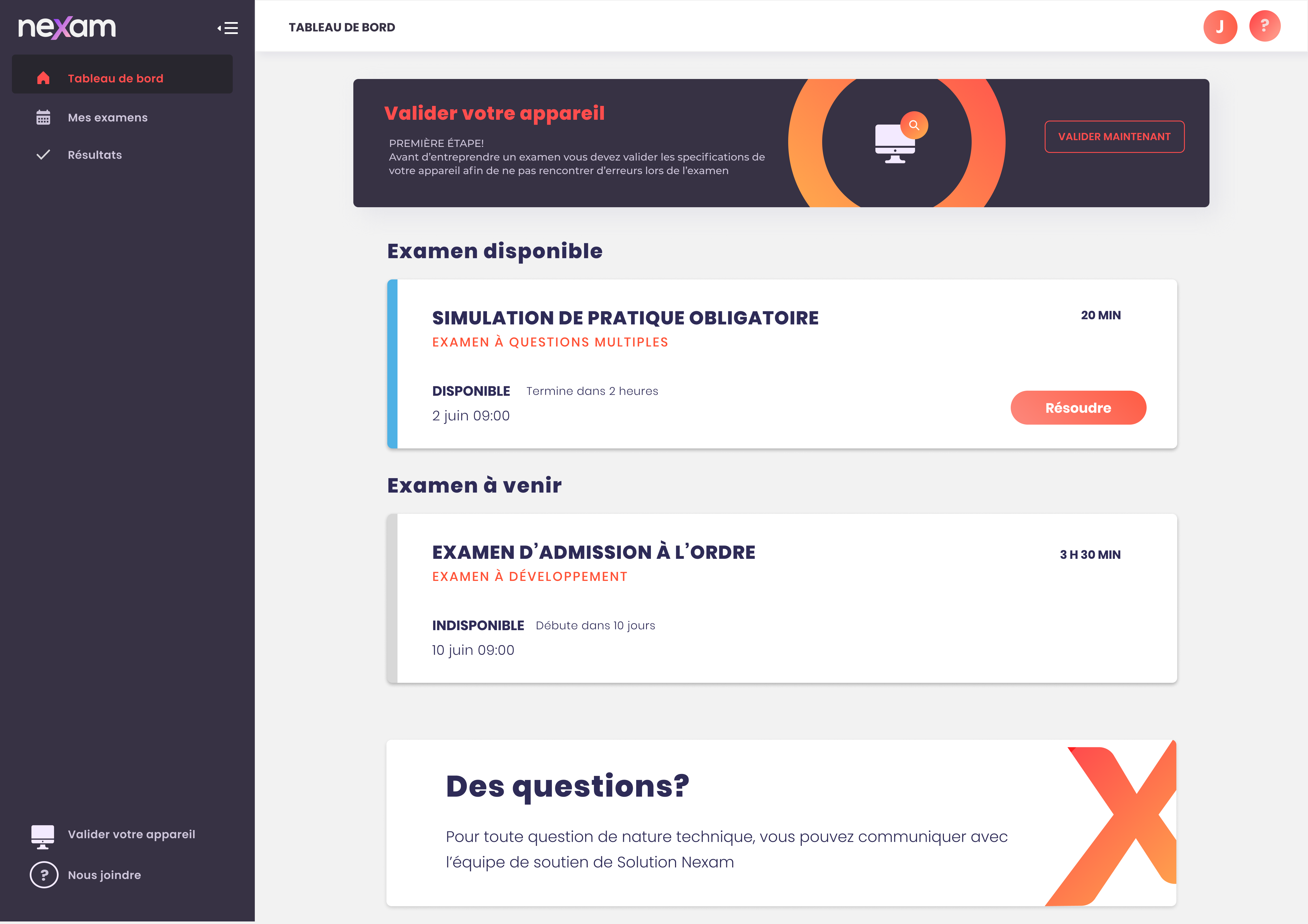 La solution pour rédiger et corriger les examens en ligne Nexam